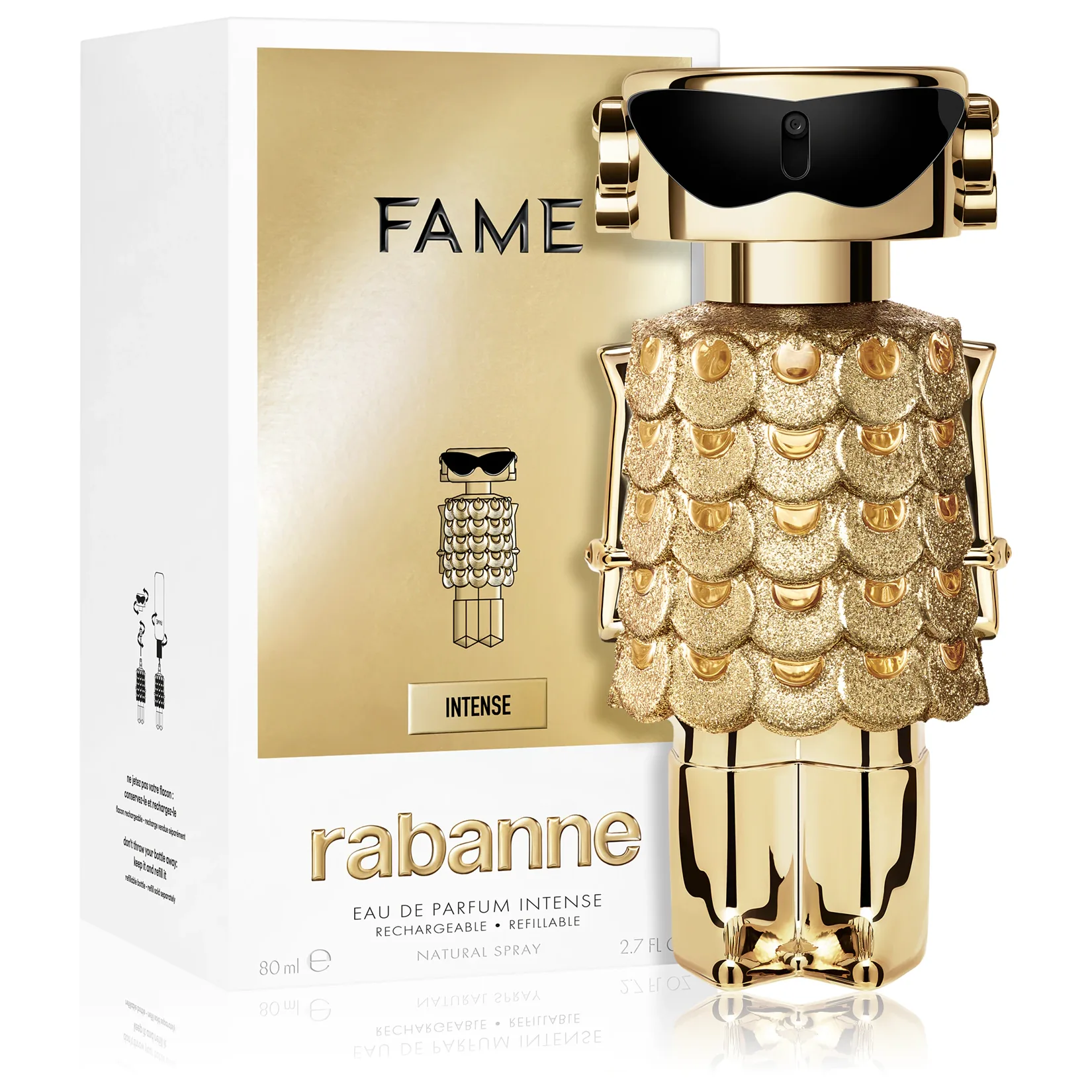 Fame Intense Paco Rabanne Women EDP, 80ml - Perfume Best Buy